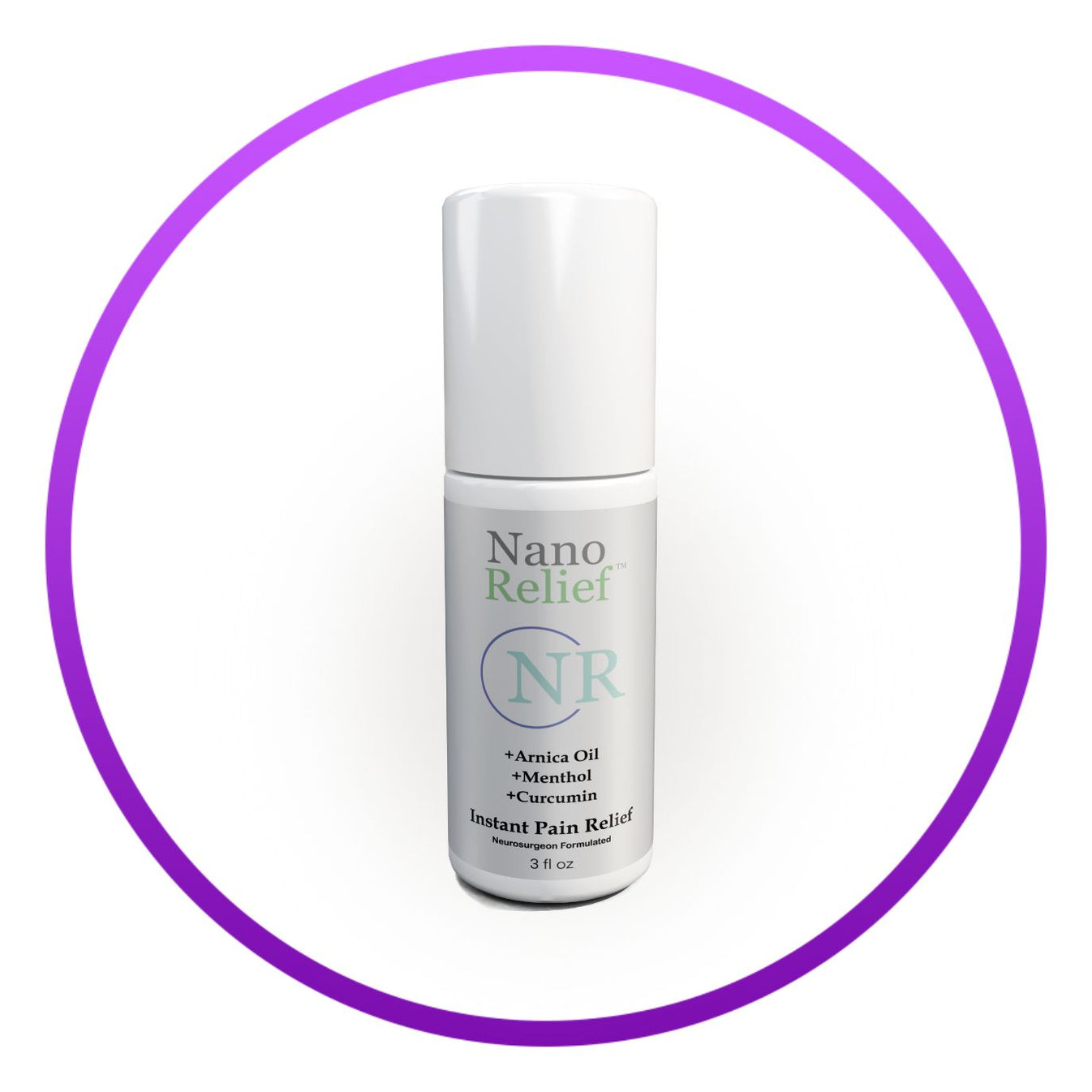 Nano Botanics Instant Pain Relief Roll On - Neurosurgeon Formulated ...